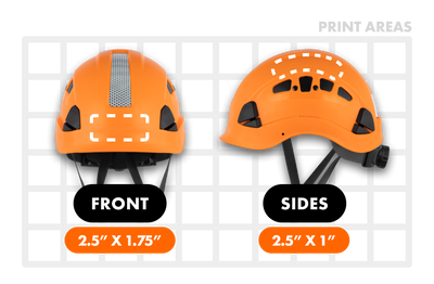 Custom Hard Hats with Logo Printing | Defender Safety