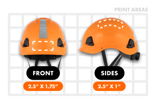 Custom Hard Hats with Logo Printing | Defender Safety