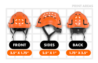 Custom Hard Hats with Logo Printing | Defender Safety