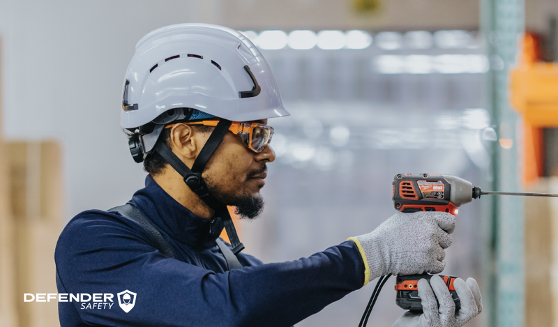 Custom Hard Hats with Logo Printing | Defender Safety