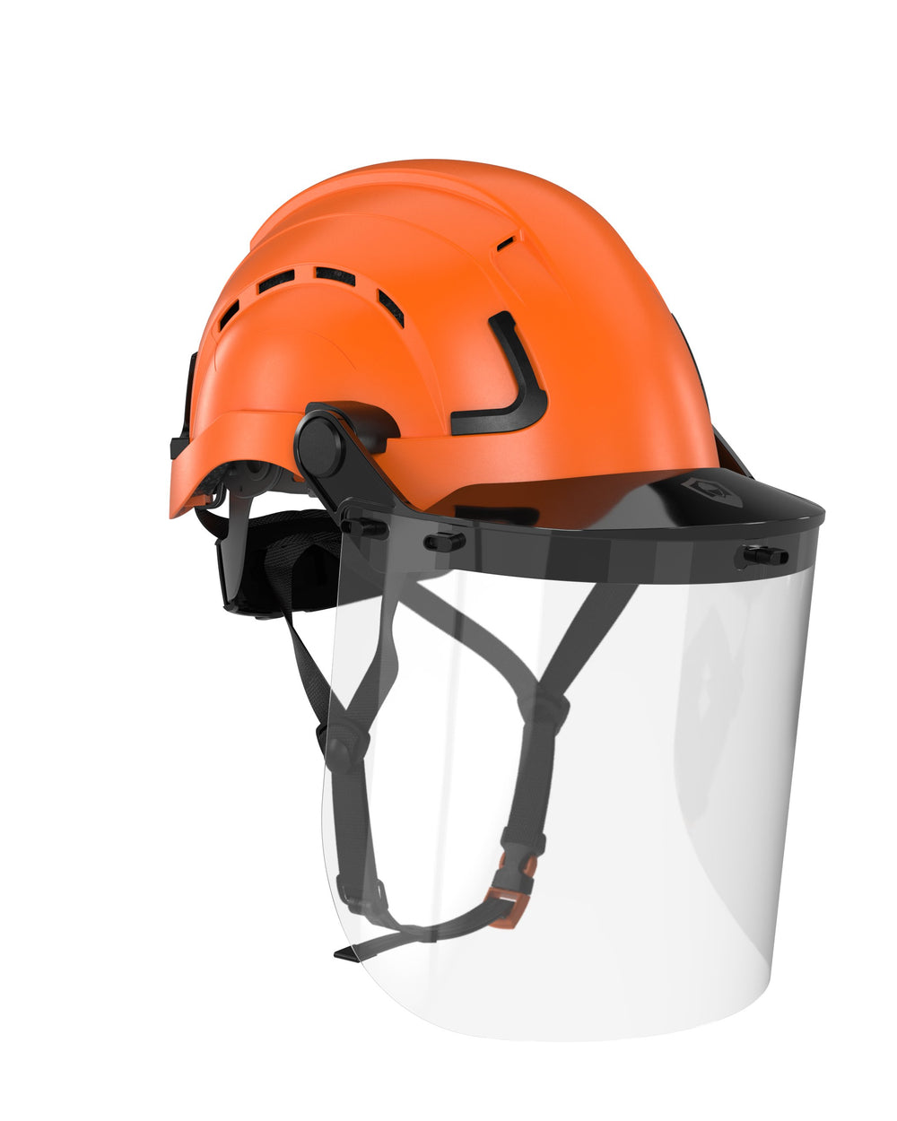 Type 2 Vented Helmet with Face Shield | ANSI Z89.1 | Defender
