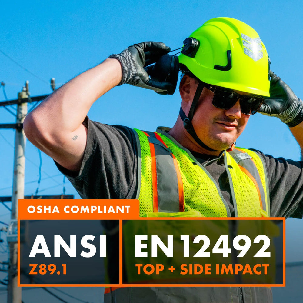 Type 2 Class E Safety Helmet | ANSI Z89.1 Electrical | Defender