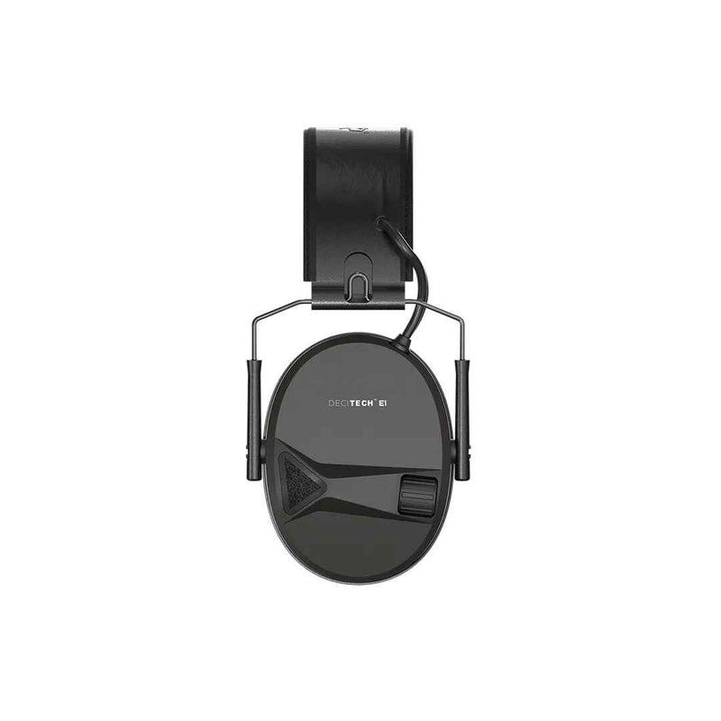 DECITECH™ E1 Active Electronic Hearing Protection, Over the Head Earmu
