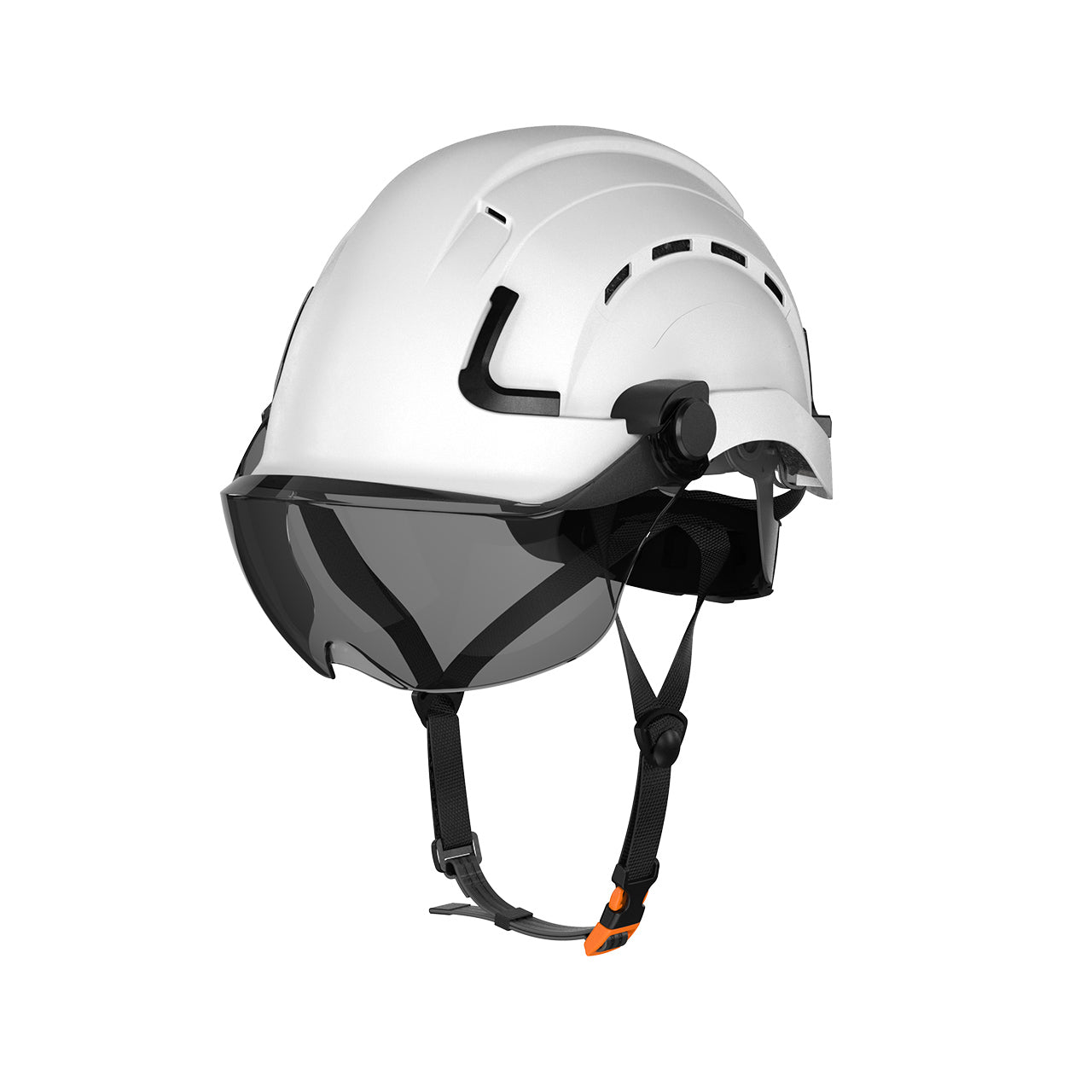 H2-CHV Safety Helmet w/ TINTED Visor Type 2 Class C, ANSI Z89 and EN12